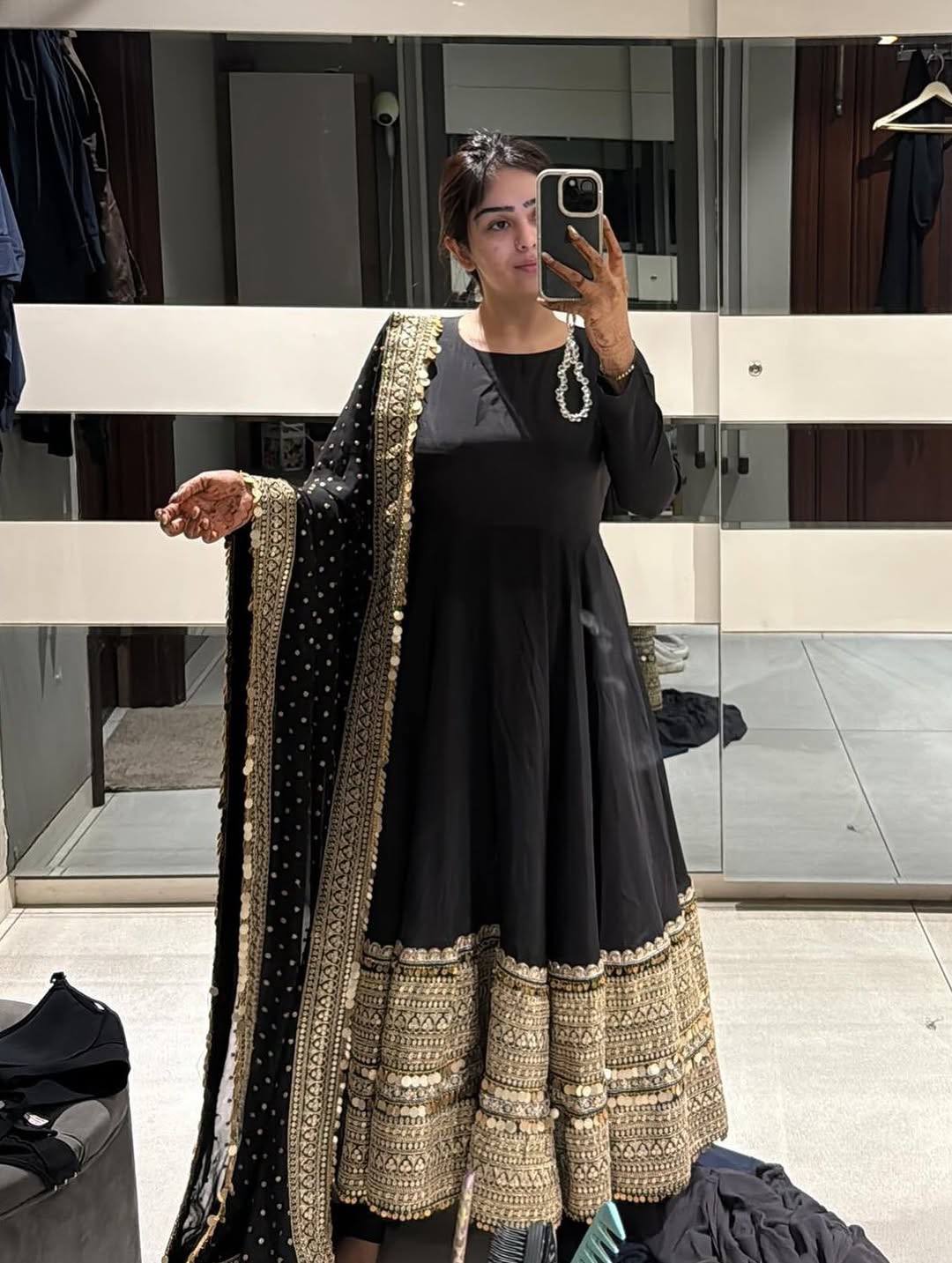 purvi-anarkali gown set – Jaipur Blossom